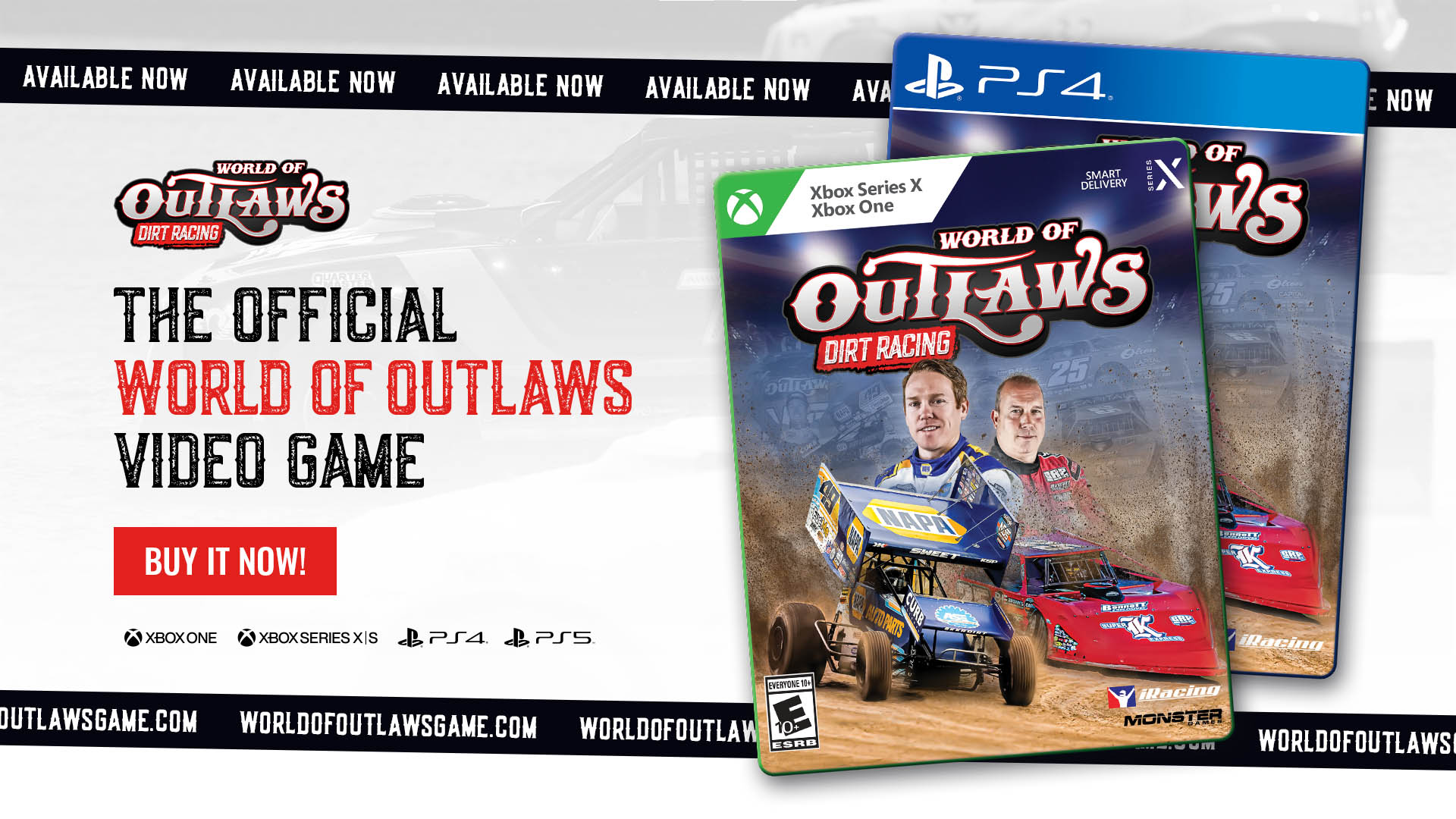World of Outlaws: Dirt Racing Available Now for PlayStation and Xbox ...